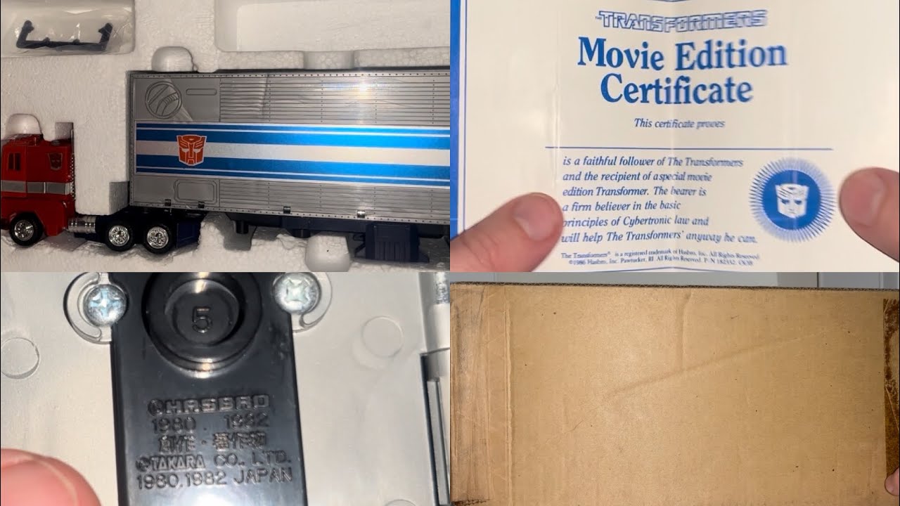 Transformers generation one mail away Optimus prime review G1 ...