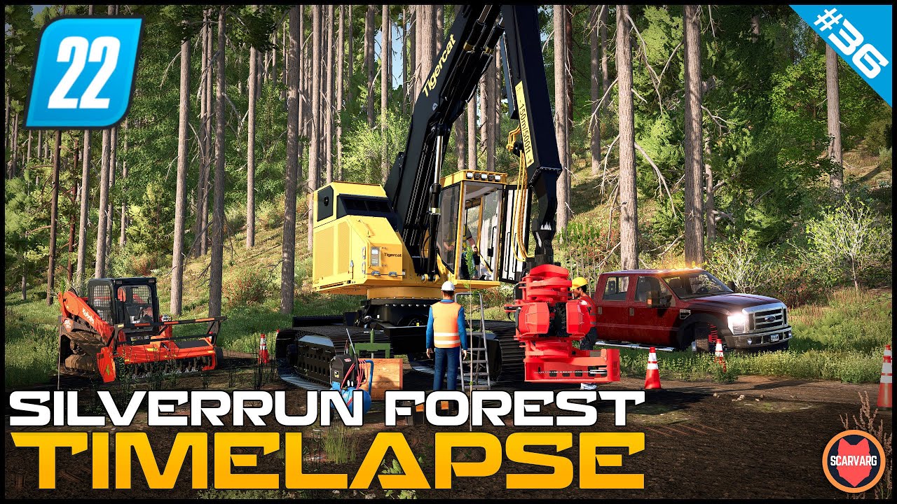 🇺🇸 New Machine Tigercat LH822D - Survival Logging Series ⭐ FS22 ...