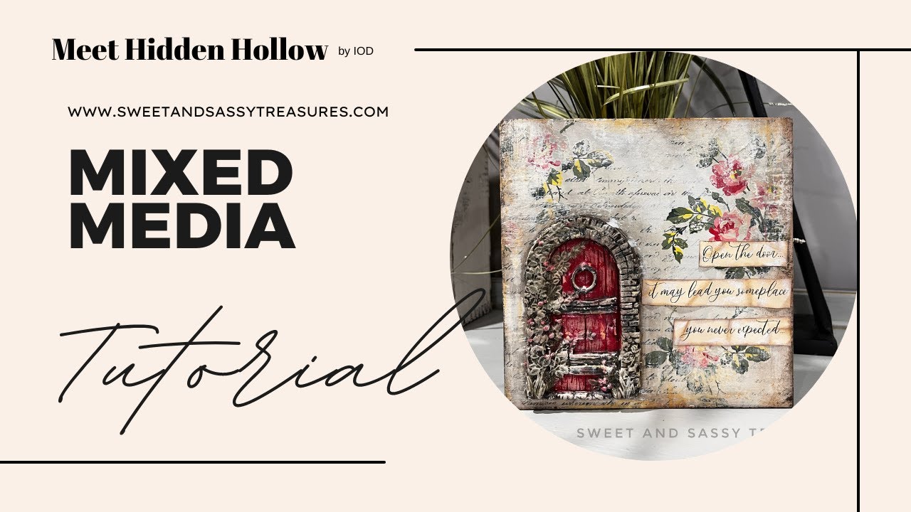 Easy DIY Decor using the Hidden Hollow Mould: IOD Spring Release 2023 ...