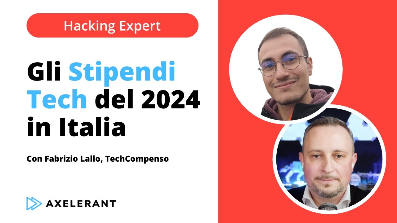 Gli stipendi Tech del 2024 in Italia | Hacking Expert 008 con Fabrizio ...