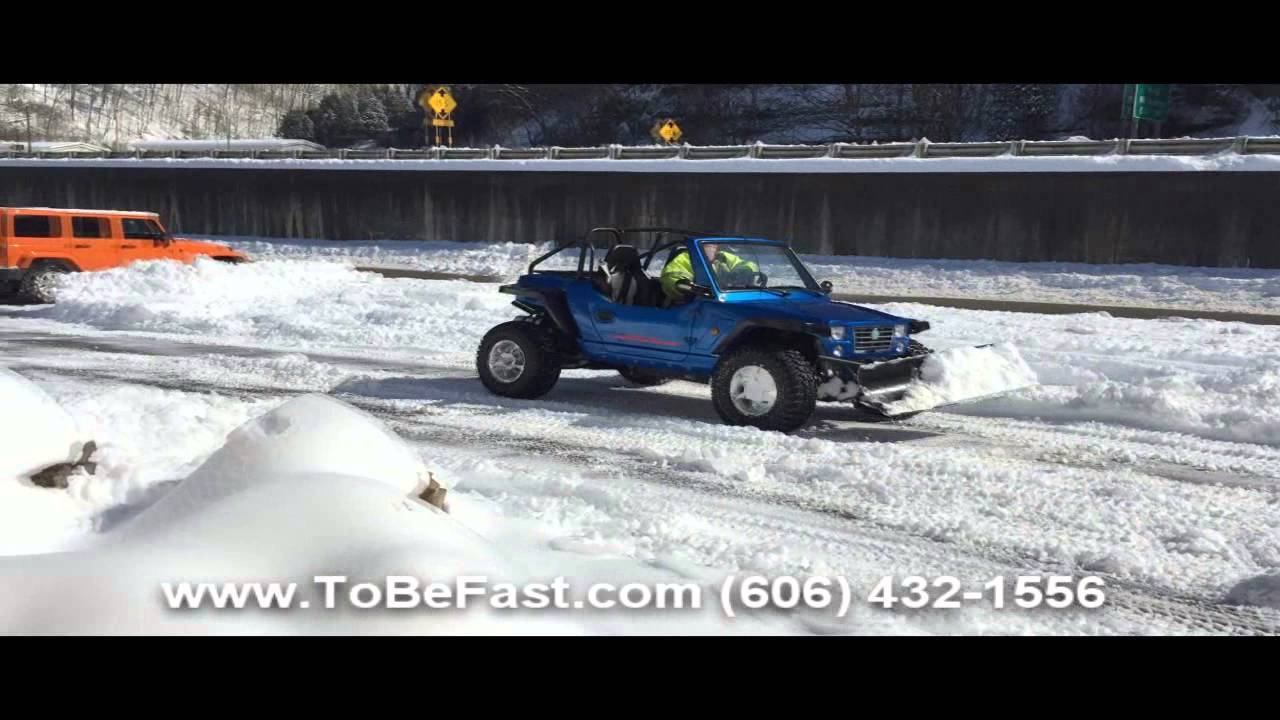 Sand reeper Snow Blade Kits - www.ToBeFast.com - YouTube