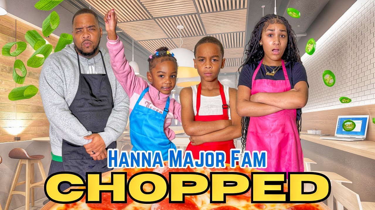 COOKING WITH HANNA MAJOR FAM: PIZZA EDITION - YouTube