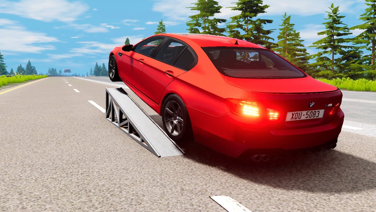 Epic Rollover Crashes - BeamNG.drive - YouTube