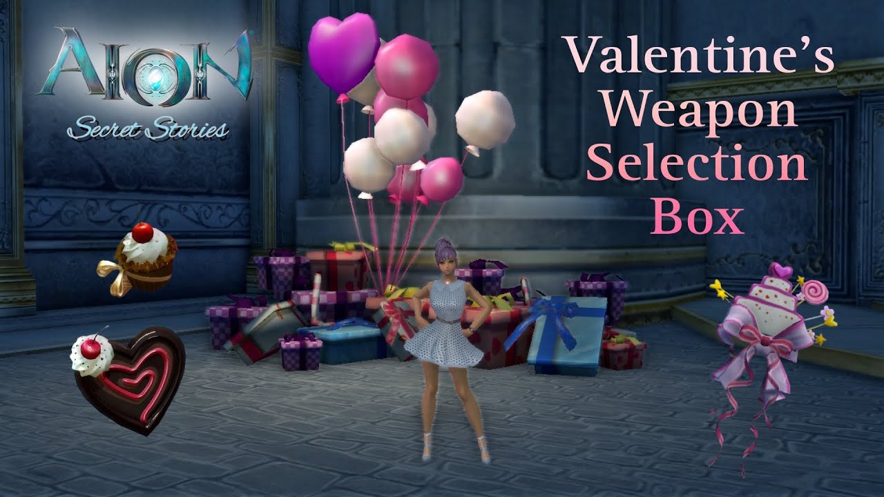 Valentine´s Weapon Selection Box. AION [Event] - YouTube