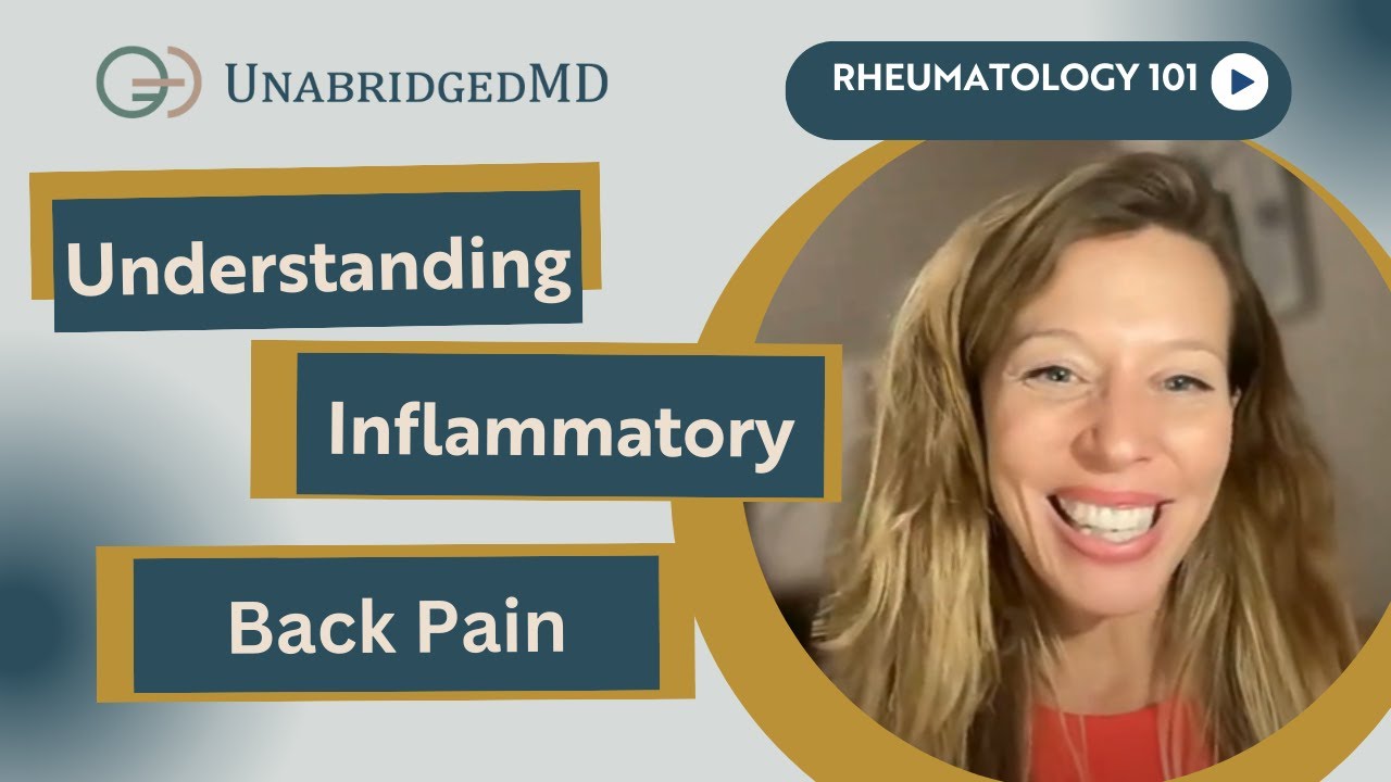 Inflammatory Back Pain Vs. Mechanical Pain: Symptoms & Effective ...