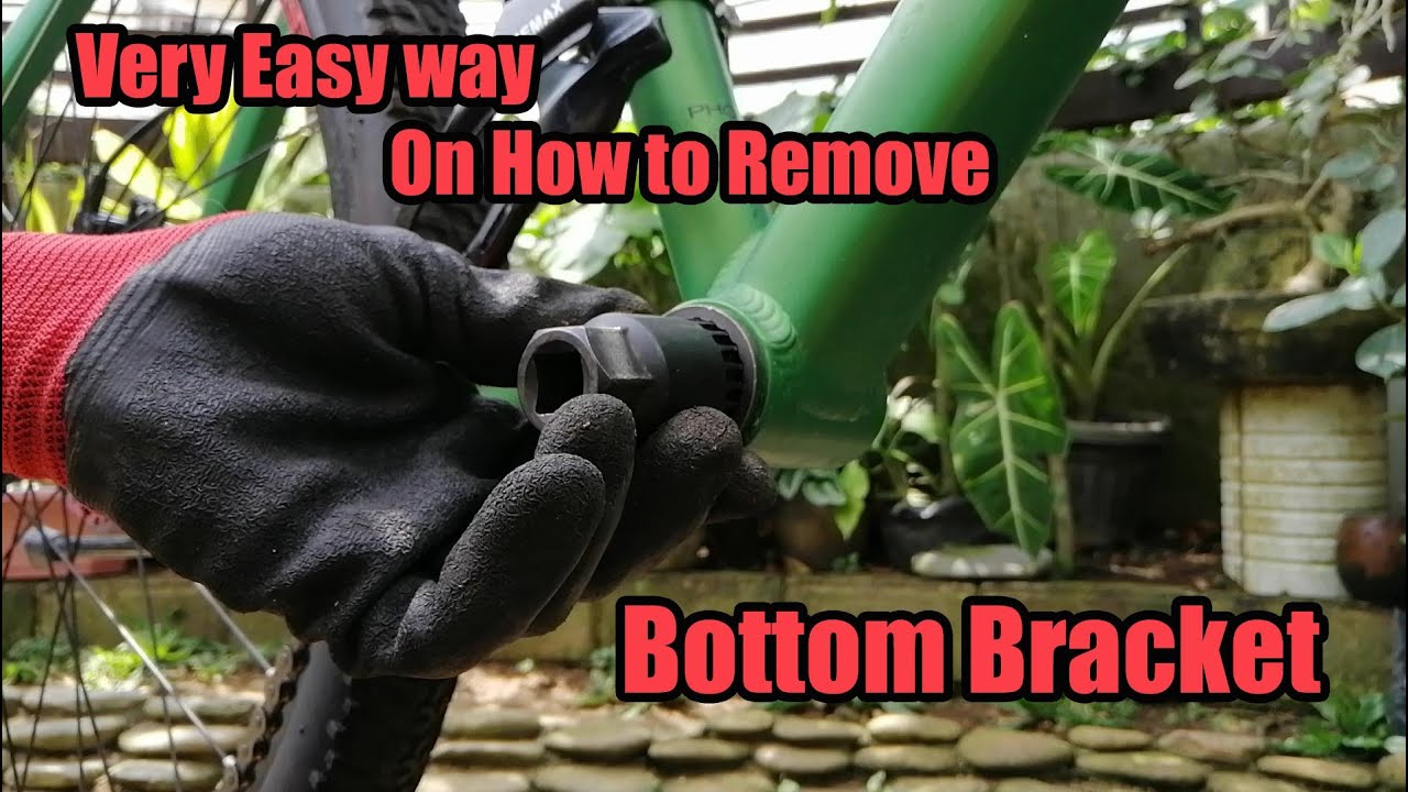 How to Remove Bottom Bracket : No need to Pokpok - YouTube