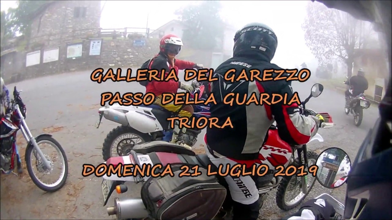 Galleria del Garezzo in moto 2019 - YouTube