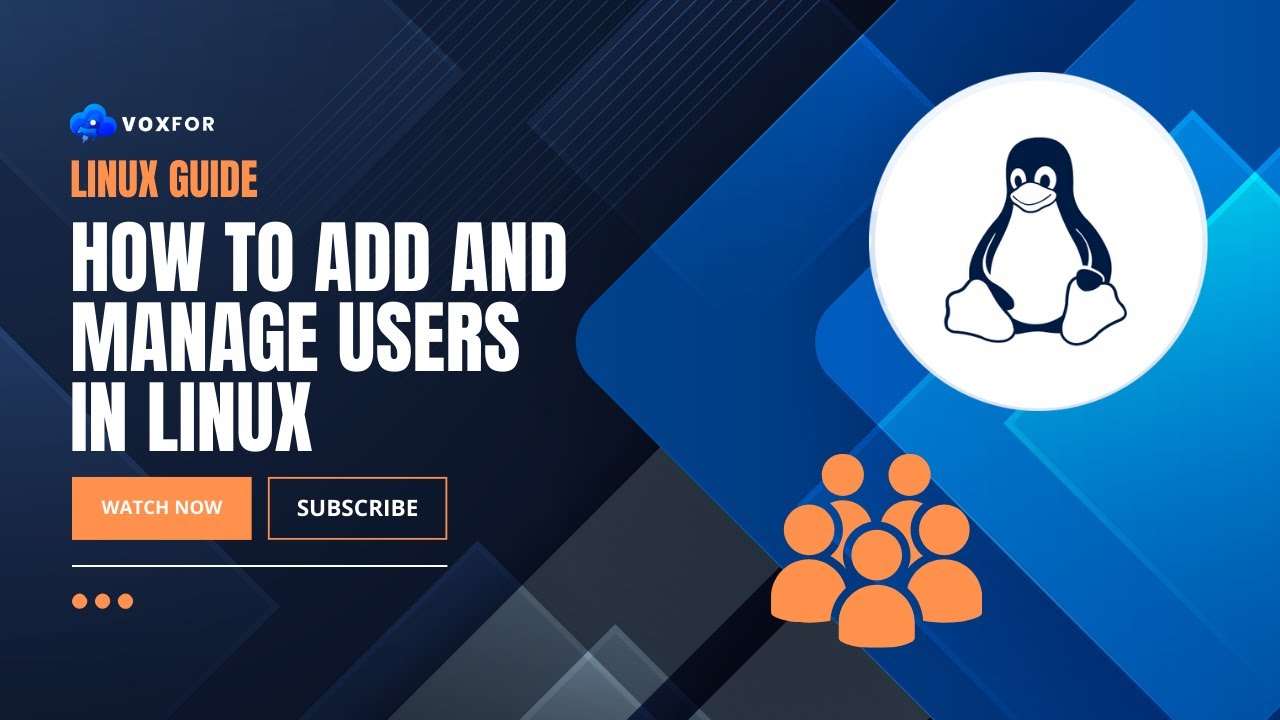 How to Add and Manage Users in Linux | Comprehensive Guide - YouTube