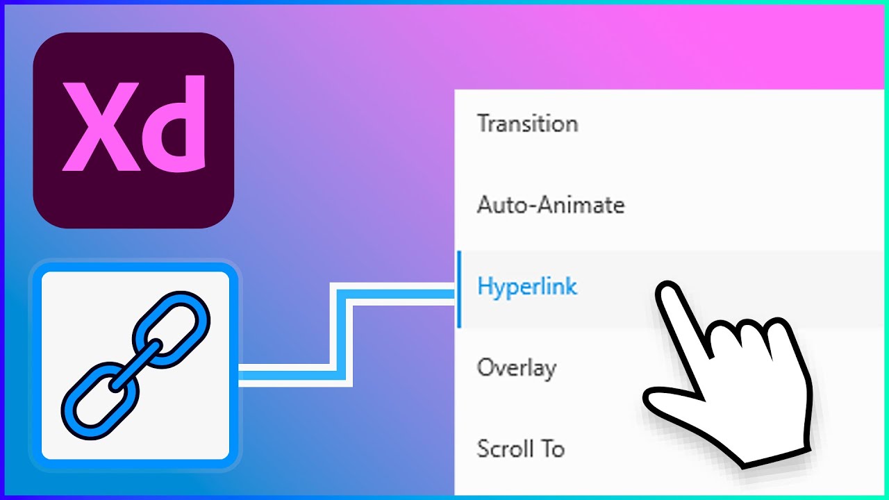 Como criar hyperlinks (links externos) no Adobe XD - YouTube