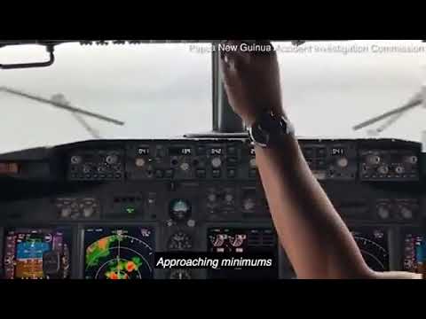 Terrifying Footage From Cockpit Shows Moment Boeing 737 Crashed Into The Sea