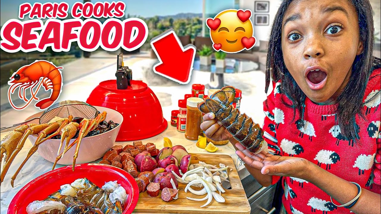 Paris Cooks Seafood🦞 - YouTube
