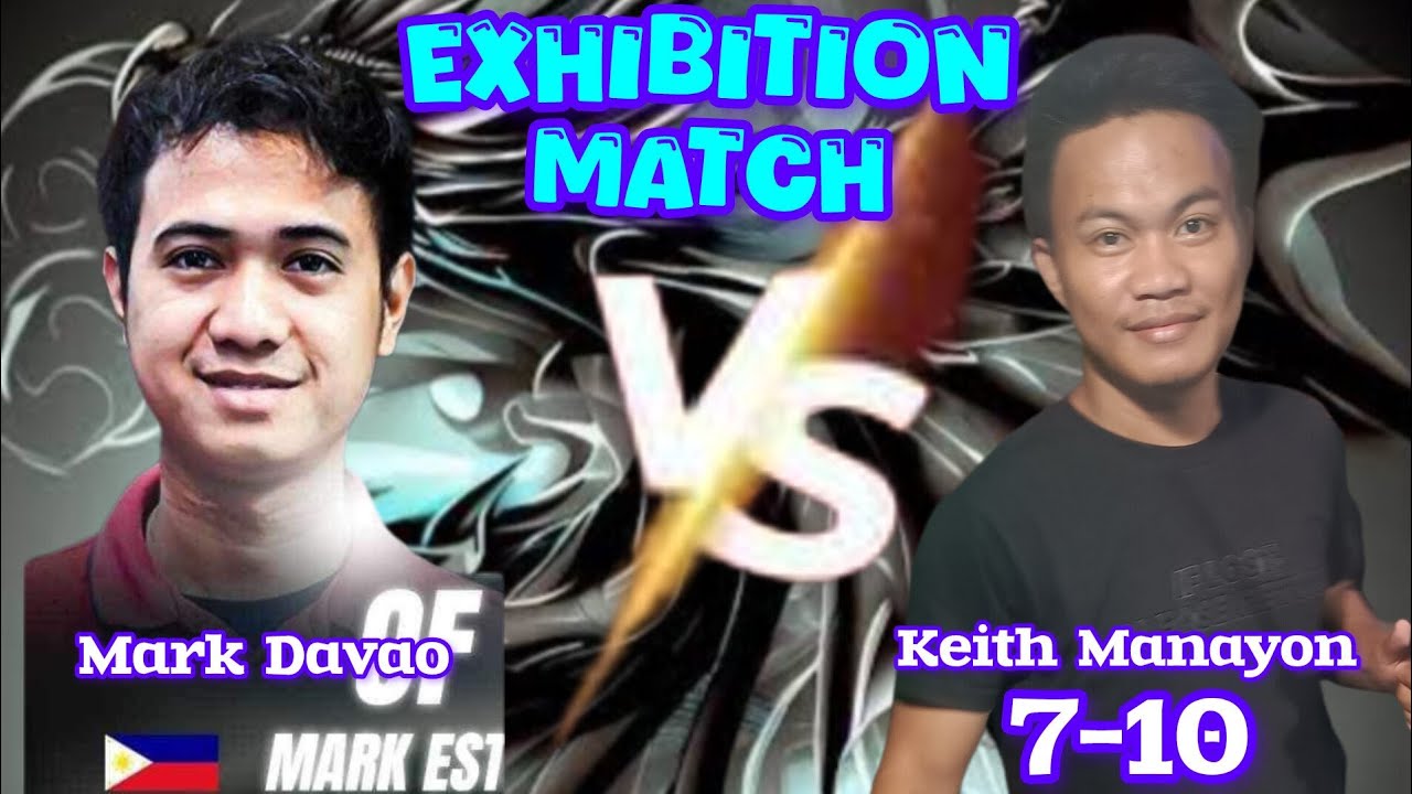 Mark Davao 🆚 Keith Manayon 7-10 - YouTube