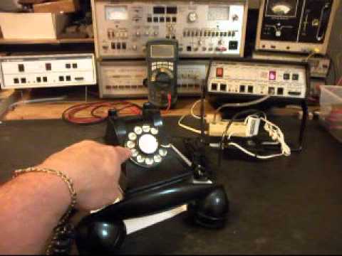 Western Electric 302 Rotary Desk Telephone Repair www.A1-Telephone.com  618-235-6959