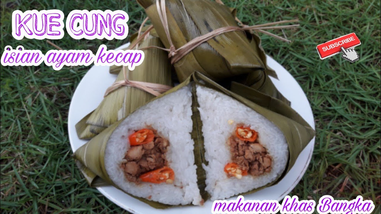 BACANG ISI AYAM | MAKANAN KHAS BANGKA - YouTube