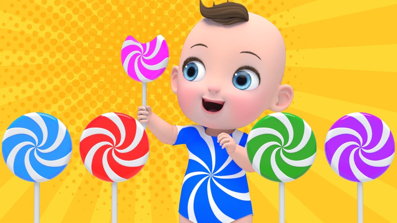 Play Magic Color Candies | Baby Playground Song | Nursery Rhymes & Kids ...