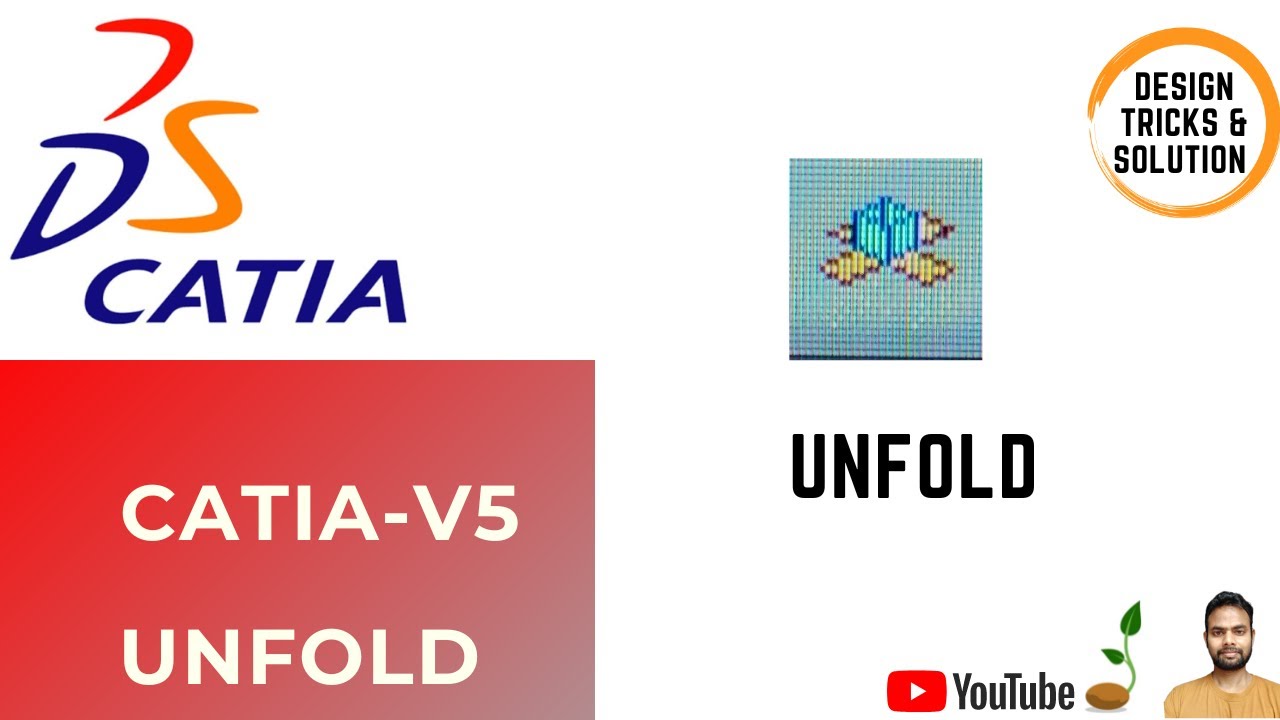 Unfold Surface in CatiaV5 | How to Unfold Surface in CatiaV5 | Unfold ...