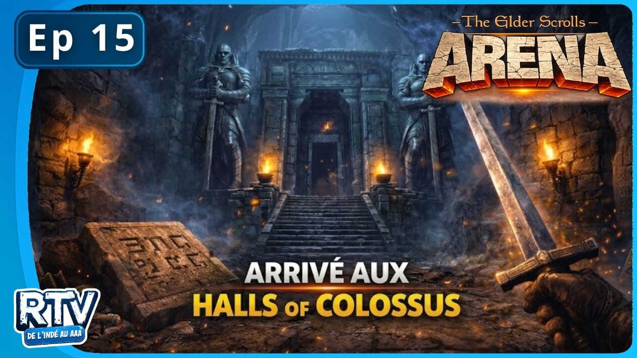 The Elder Scrolls: Arena — J’entre dans les Halls of Colossus ! Ep 15 ...
