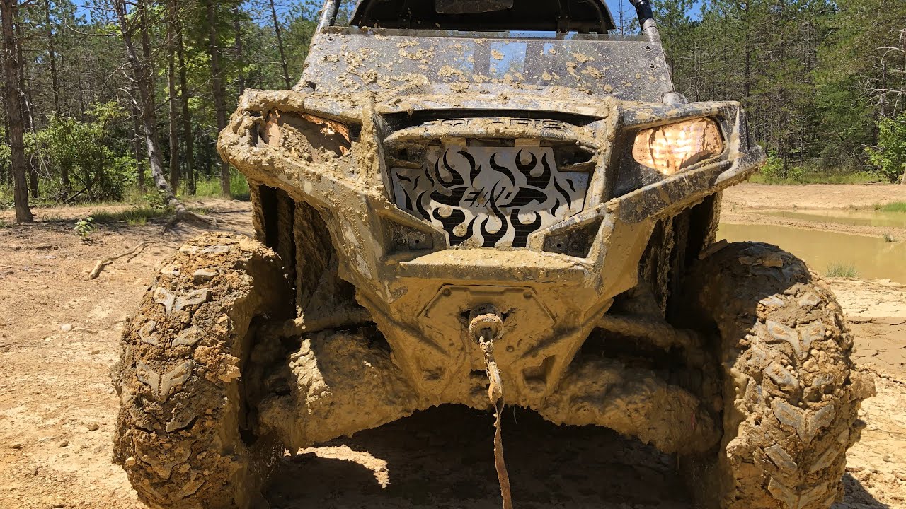 Polaris rzr/sportsman mud! - YouTube