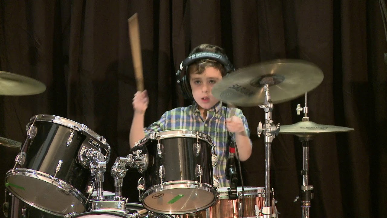 Jackson S - The Beatles "Yellow Submarine" (Drum Cover) - YouTube