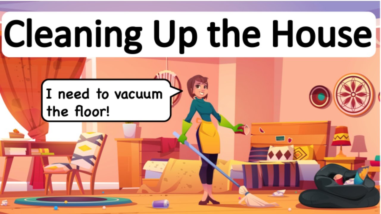 Clean Up Room Clipart
