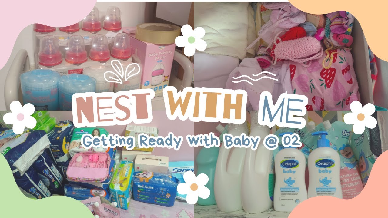 Nest with me - Preparation and sulit buy na gamit ni Baby - YouTube