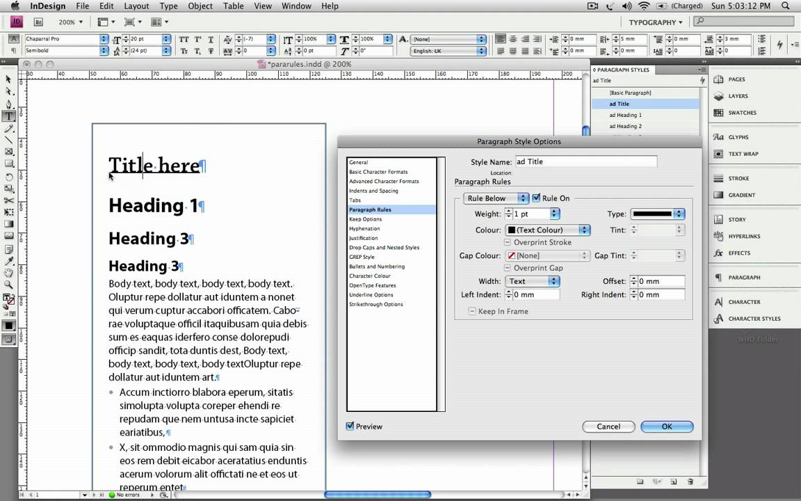 InDesign CS4 Paragraph Rules Trick YouTube indesign-cs4-paragraph-rules-trick-youtube