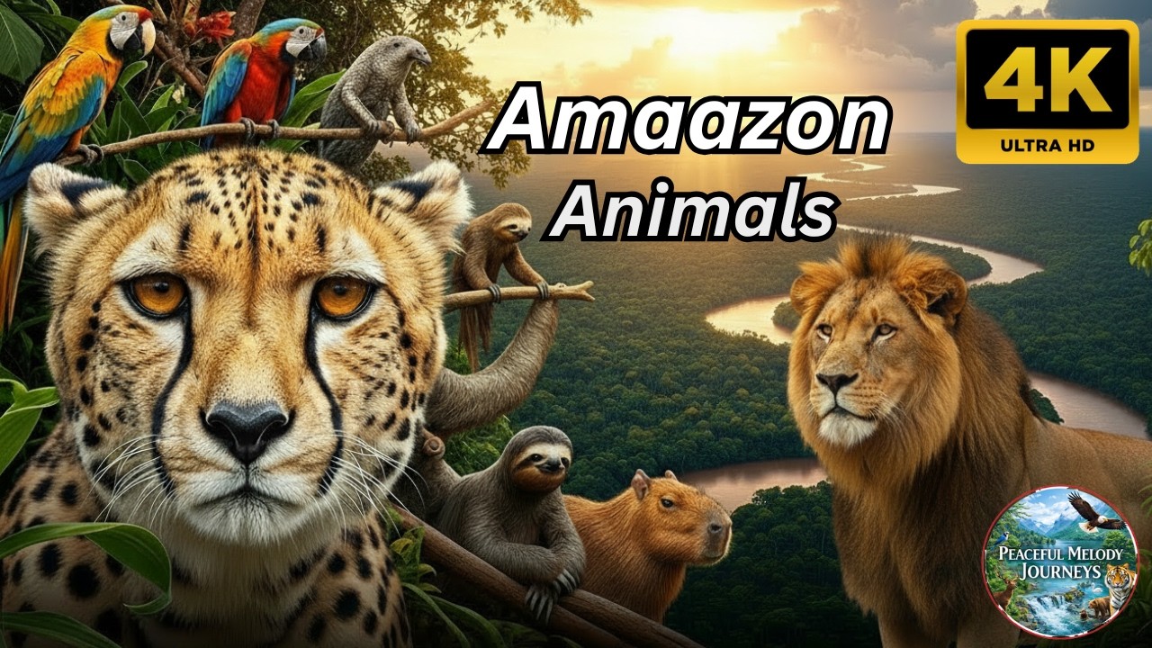 Breathtaking Amazon Jungle in 4K | Wildlife, Rivers & Rainforest ...