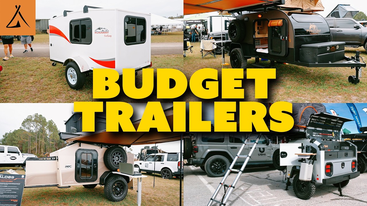50+ Budget Camper Trailers of Overland Expo "24 - YouTube