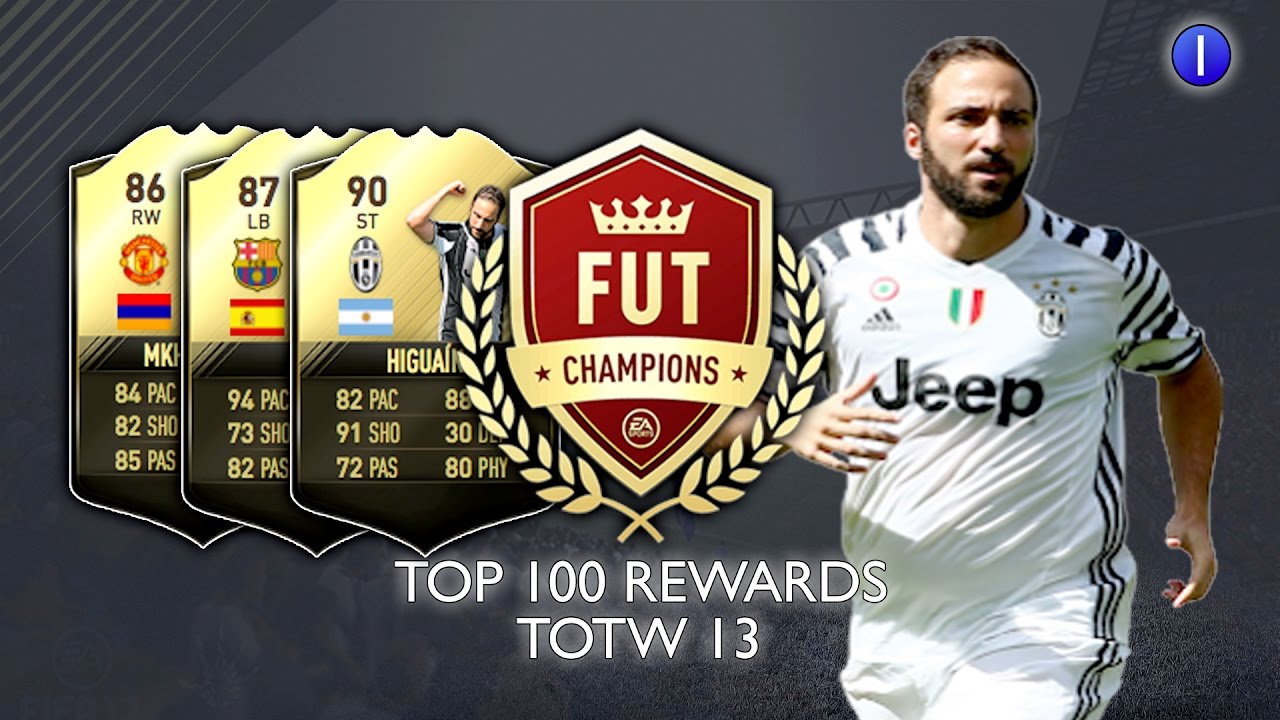 TOP 5 ULTIMATE TOTW PACKS TOTW 13 - HIGUIAN!!! - YouTube