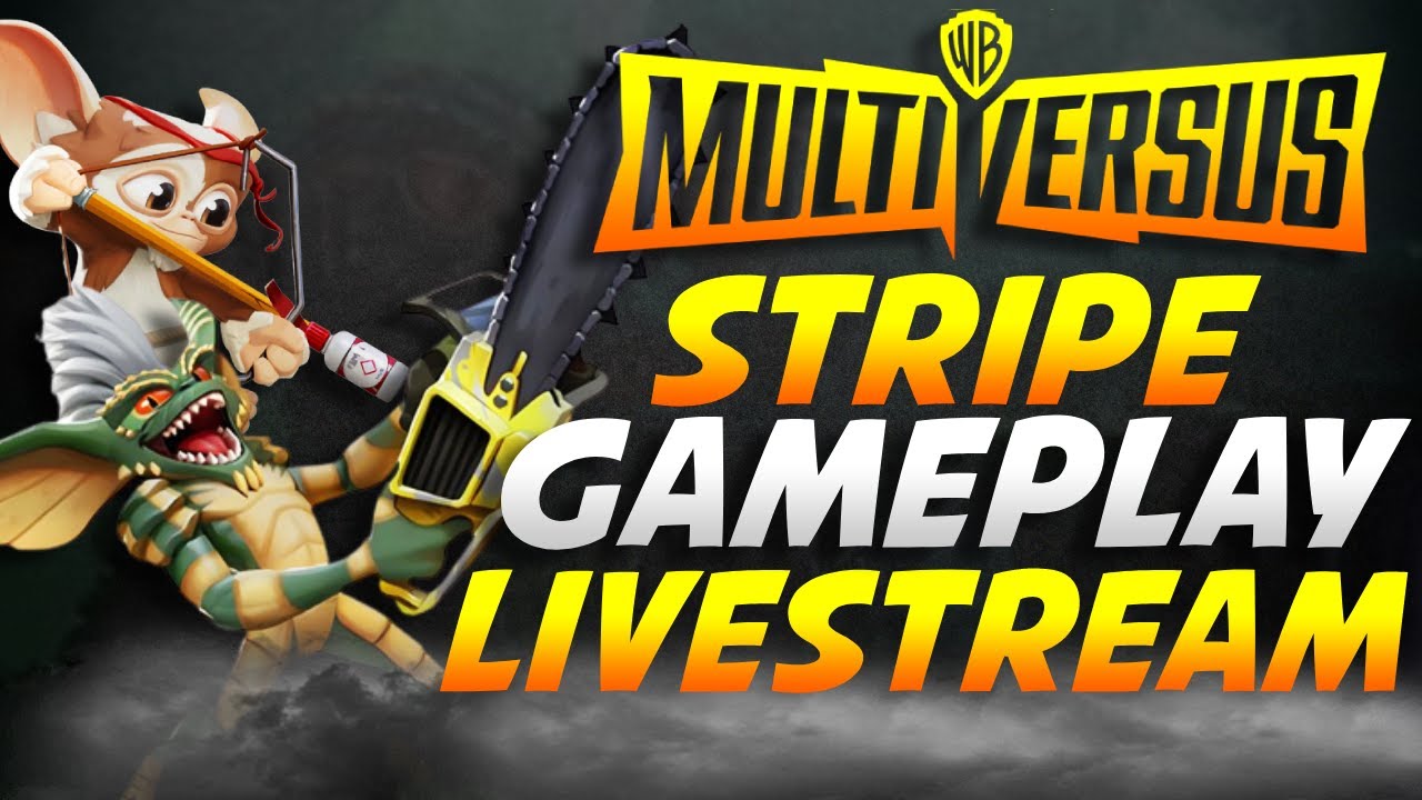 MultiVersus Stripe Gameplay Livestream + Reaction & Conversation ...