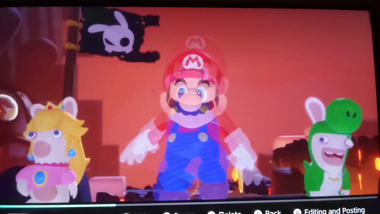 Mario + Rabbid Kingdom Battle in the spawny level!!! - YouTube