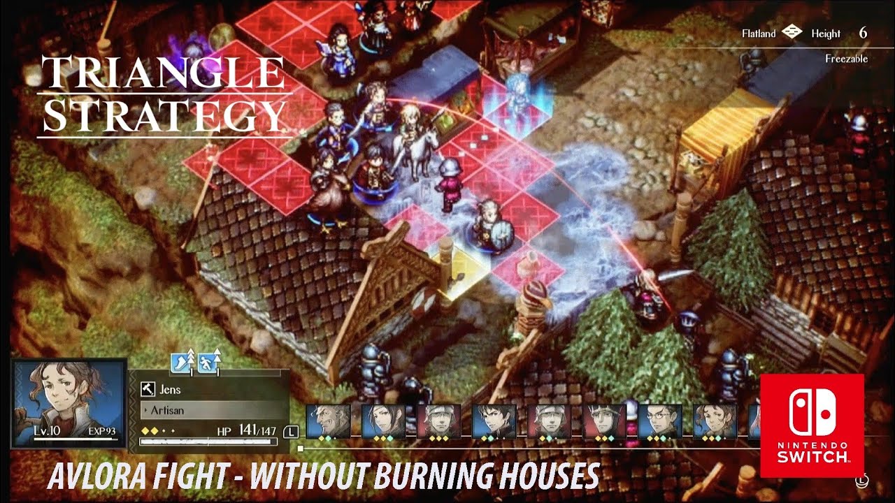 TRIANGLE STRATEGY - FULL HD Gameplay Nintendo Switch #4 Defeat Avlora ...