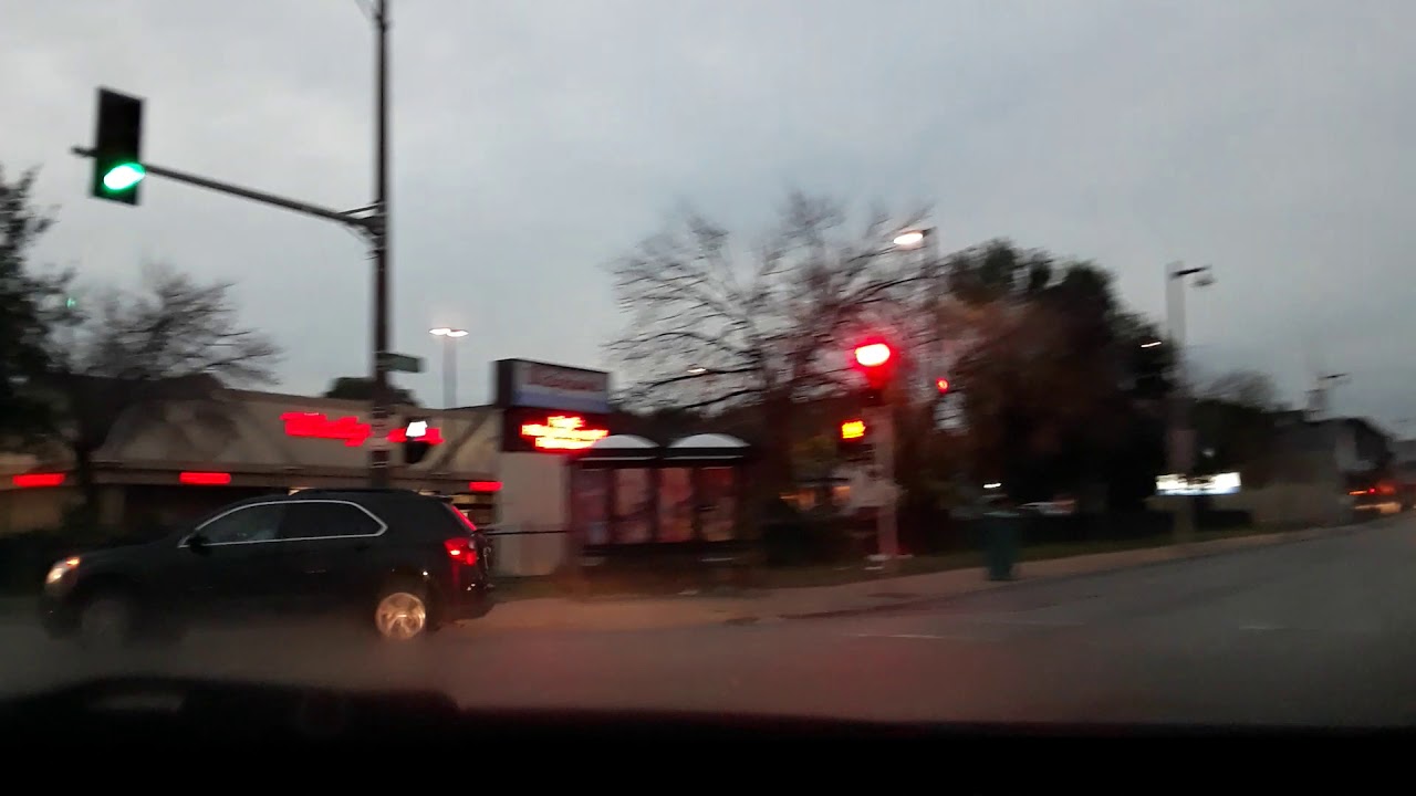 Milwaukee Wisconsin - Avenues West Neighborhood after dark - Rough ...