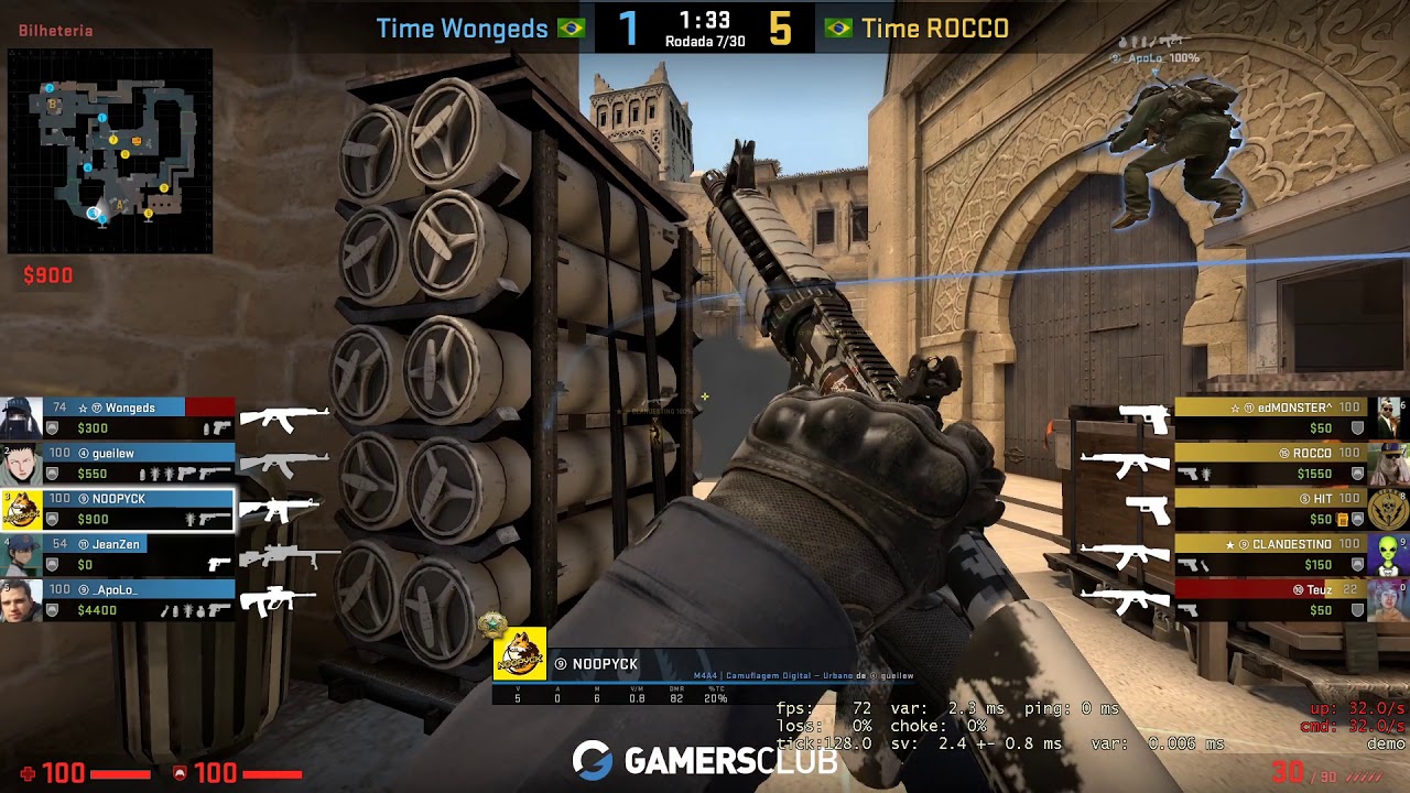 Primeira partida na GC pós MD10 - YouTube