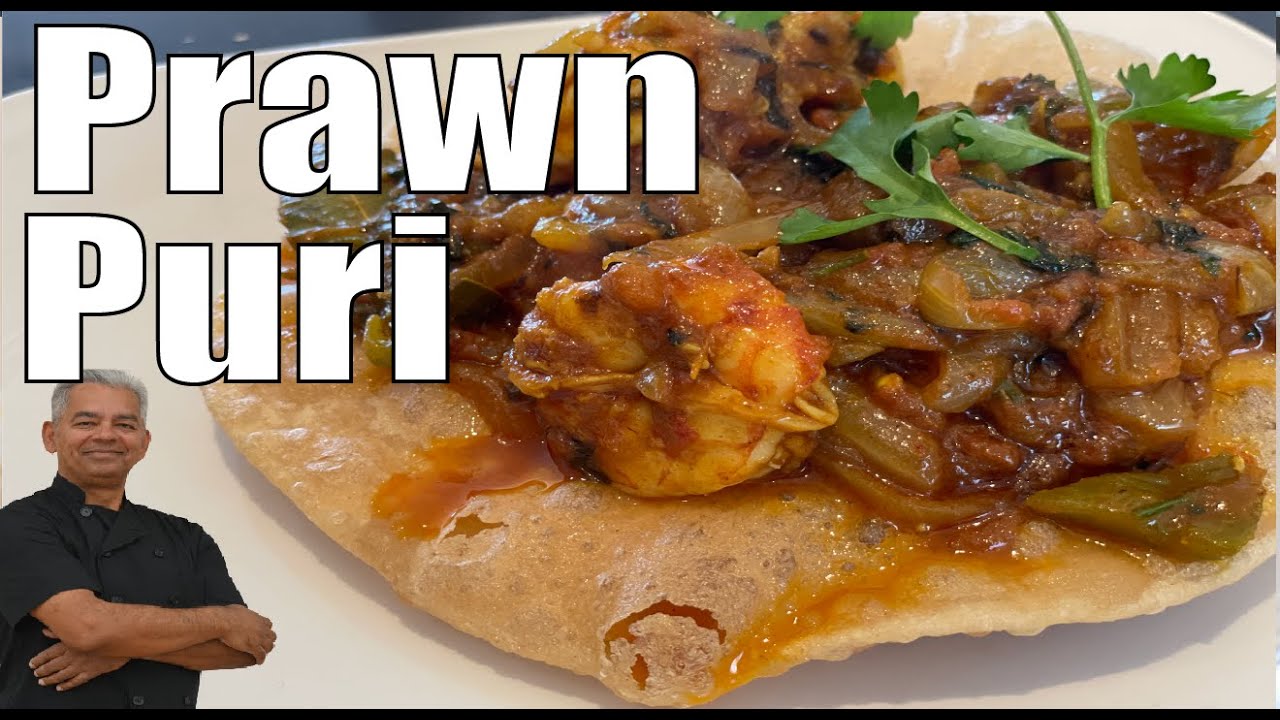 How To Make prawn puri, Prawn Puri Recipe, By Chef Din - YouTube