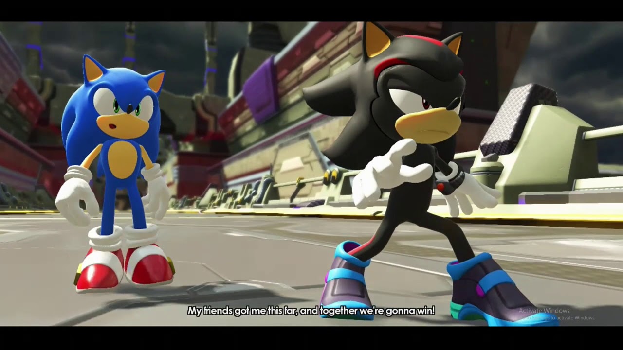 Sonic & Shadow vs Infinite - YouTube