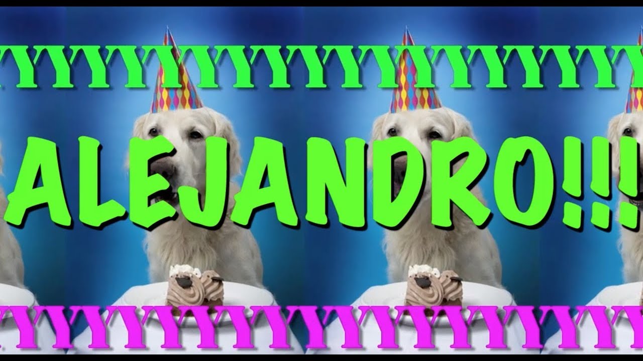 HAPPY BIRTHDAY ALEJANDRO! - EPIC Happy Birthday Song - YouTube
