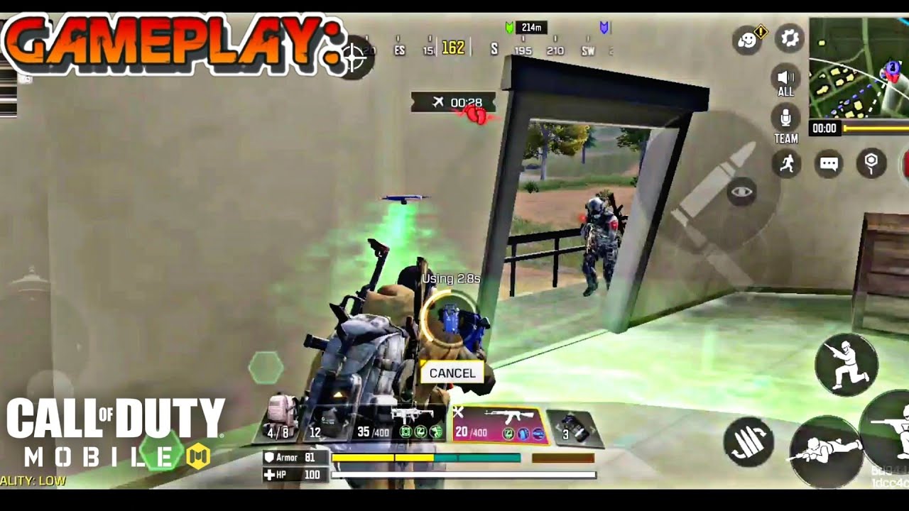 1 vs 3 battle at CODM BR | CODM | Call of Duty Mobile | DND Gameplay ...