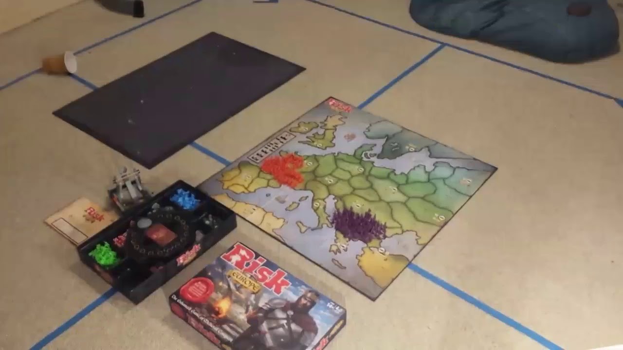 Europe Risk Game with a Twist - YouTube