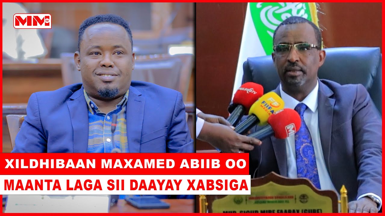 Xildhibaan Maxamed Abiib oo hadda dib u helay xorriyaddiisa. - YouTube
