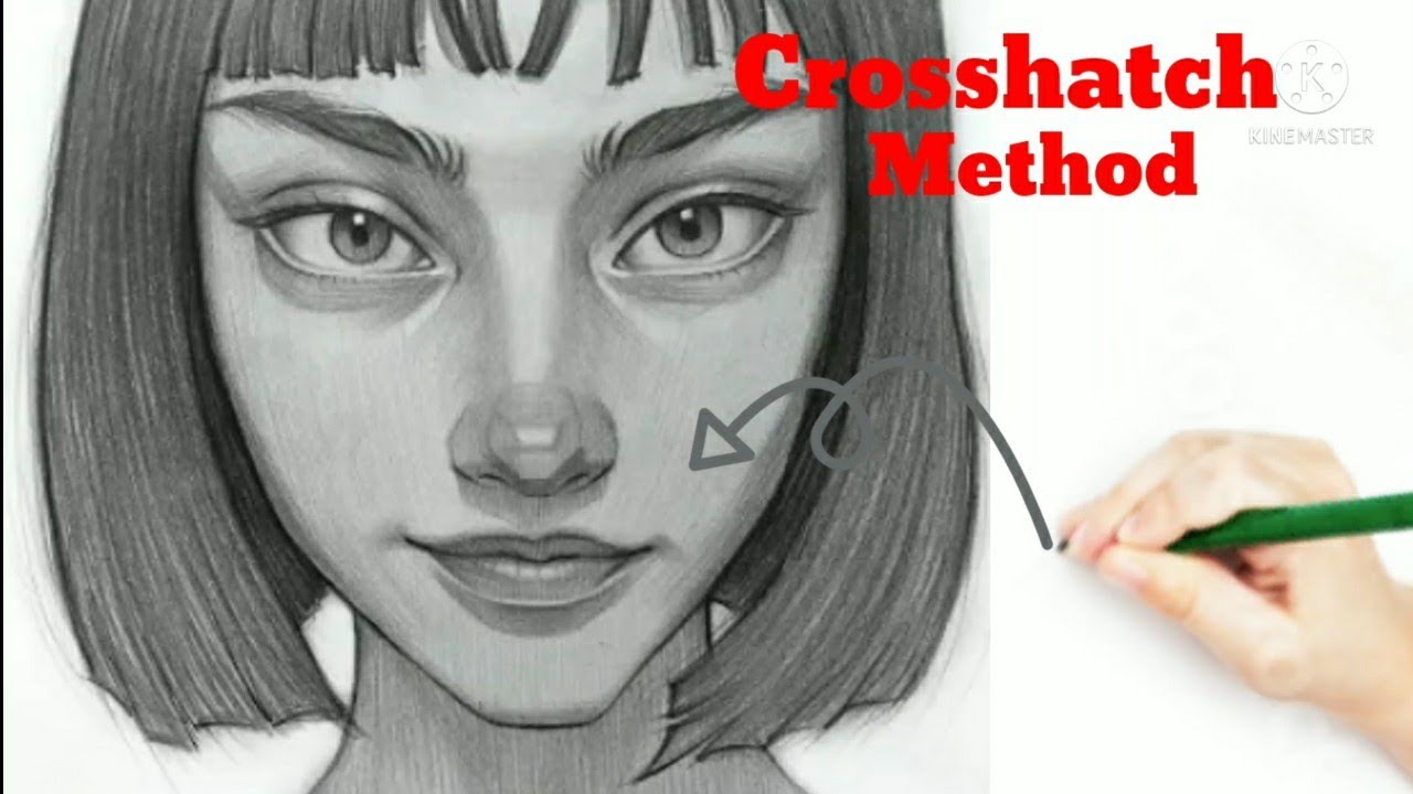 Can you draw using Crosshatch method 😱. - YouTube