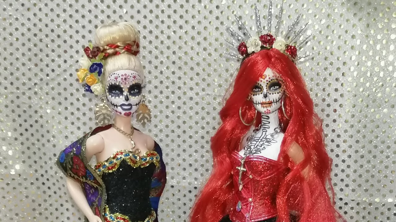Barbie catrina día de muertos - YouTube