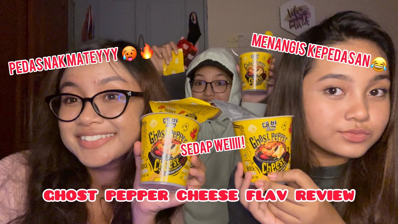 MAMEE GHOST PEPPER CHEESE FLAV REVIEW 🥵🔥 [MENANGIS WOII] - YouTube