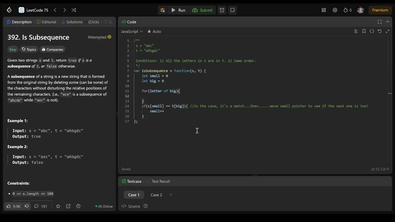 doing leetcode everyday until I get a job (day 61) - YouTube