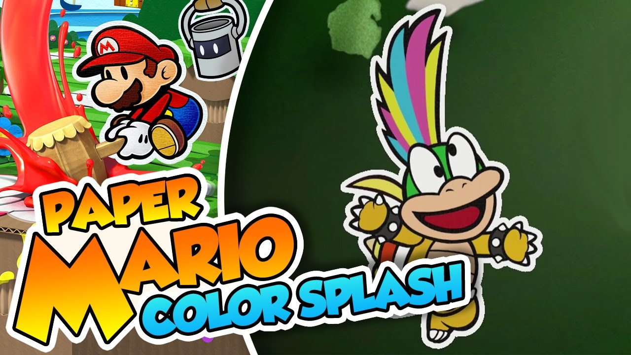 ¡Toma truco de magia Lemmy! - #40 - Paper Mario Color Splash (Wii U) en ...