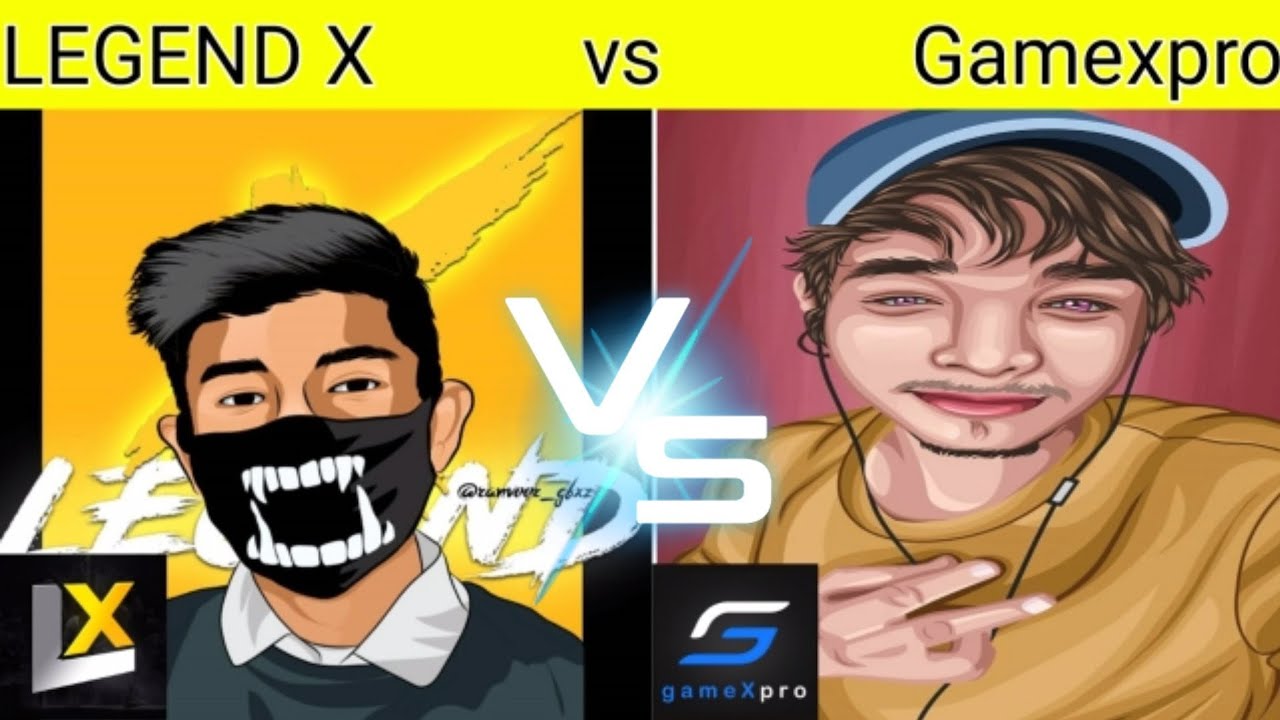 LEGEND X VS. Gamexpro full fight details / Full fun gameplay/YOUTUBER ...