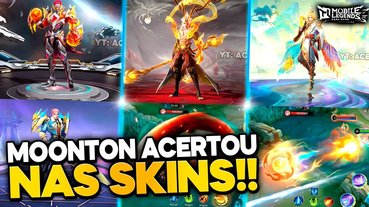 MELHORES SKINS Já FEITAS!!! Sun Membro Estrela Anual! Xavier Collector ...