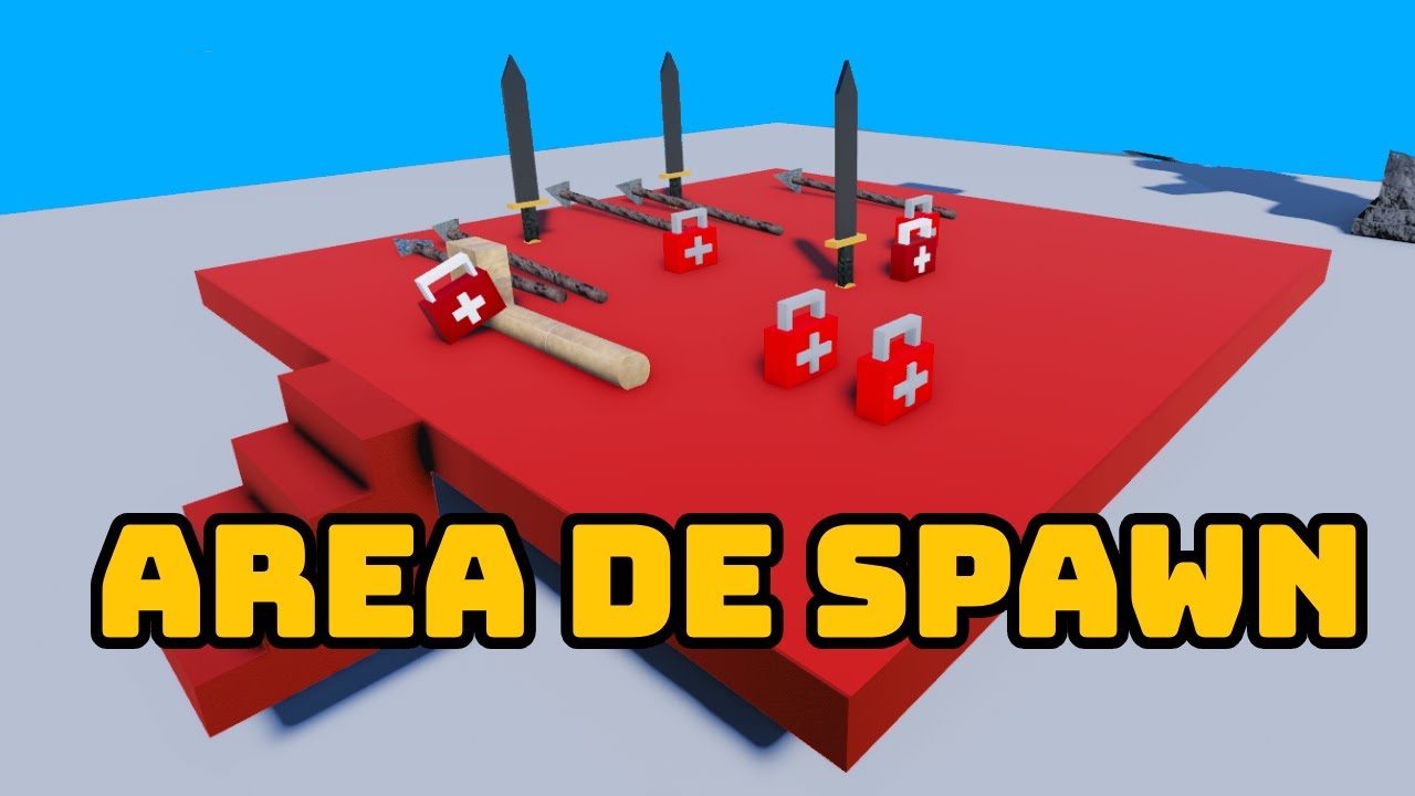 Como fazer uma ÁREA DE SPAWN DE ITENS no Roblox Studio - YouTube