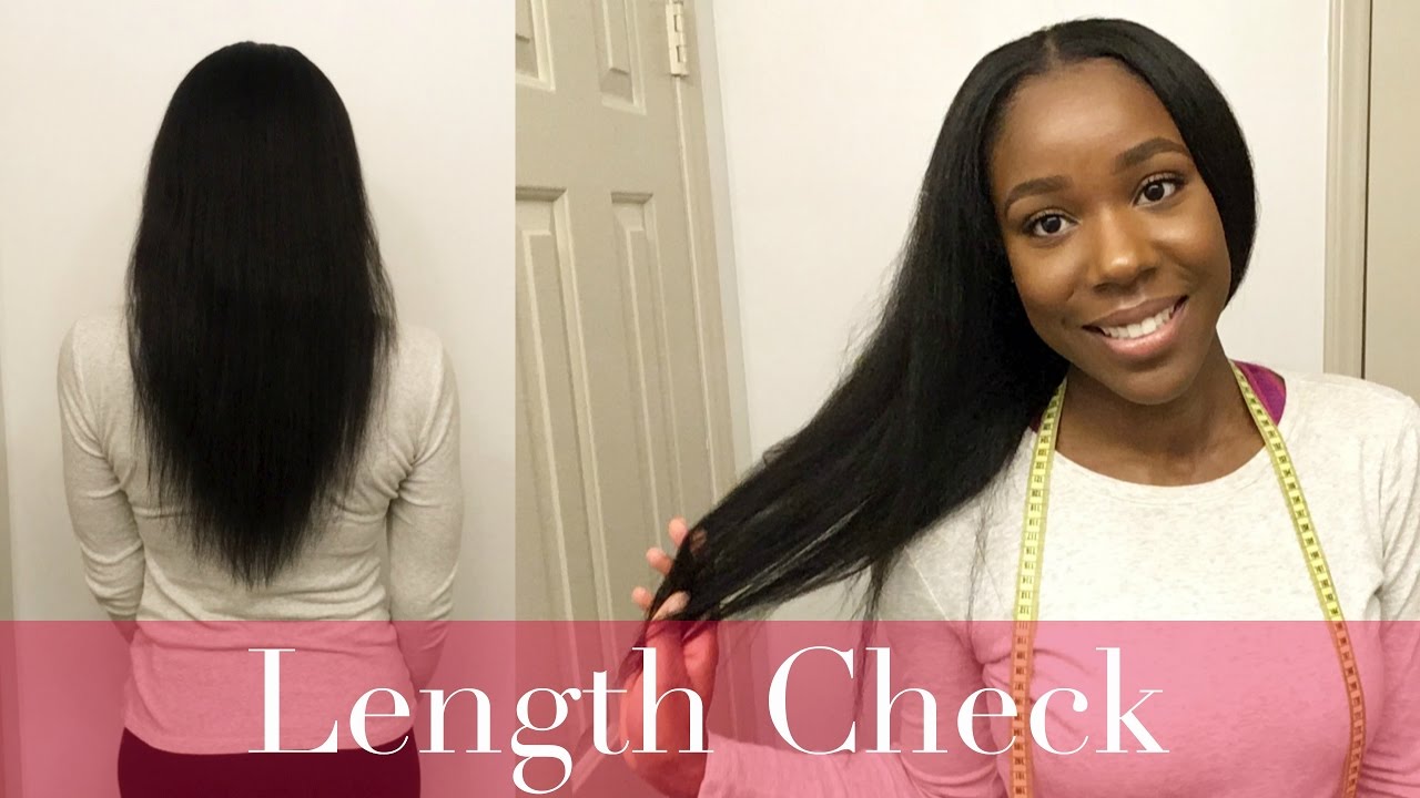 Length Check (12.31.16) | Natural Hair | TheLifestyleLuxe - YouTube