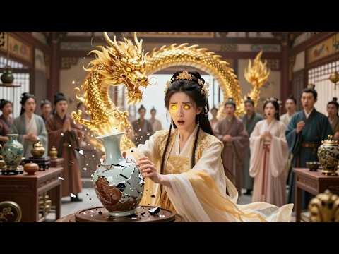 Vazoyu kırdım, bir ejderha uçtu çıktı ve hazine gören altın gözlerim uyandı.